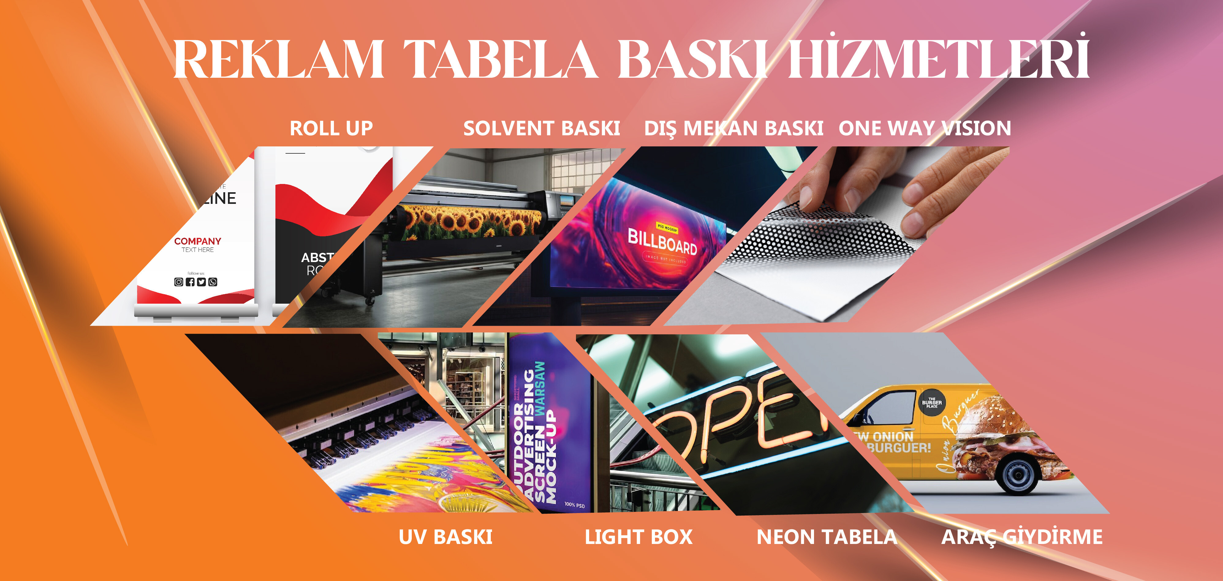 Reklam Tabela, Vinç Tabela, Krom Tabela, Reklam | Eforgrup Tabela